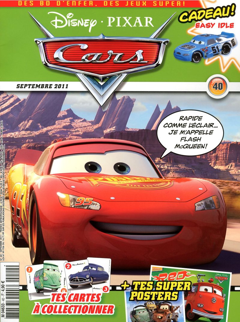 Magazine Disney Pixar Cars – Septembre 2011 – 40 « Disneycarsmania